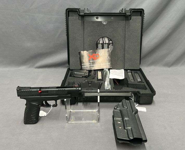 Springfield Armory XDM 5.25, 9mm Semi-Auto with (3) Mags, (2) Holsters ...