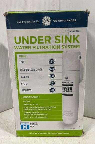 GE under sink water filtration system, never installed - Albrecht ...