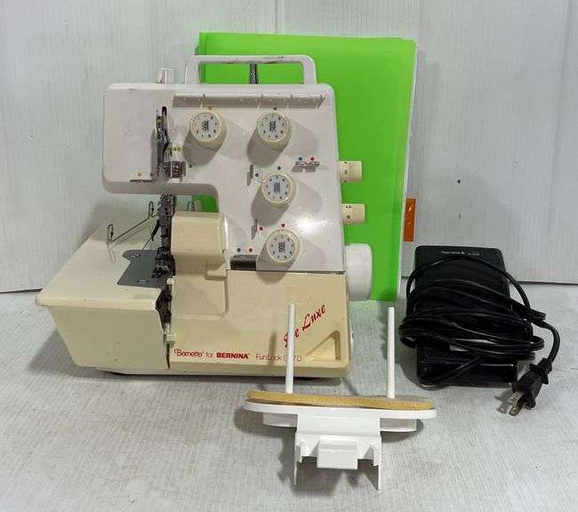Bernette for Bernina Funlock Serger, seller used Juki instruction ...