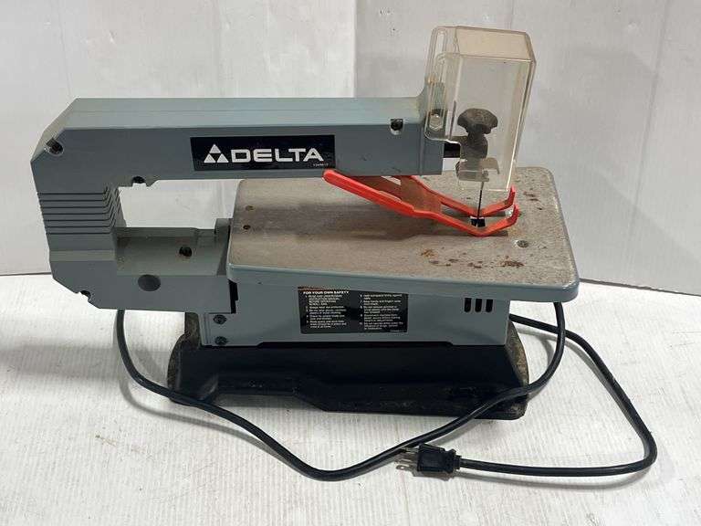 DELTA benchtop scroll saw, Model No. 40-130, 13", 18 1/4"L - Albrecht ...
