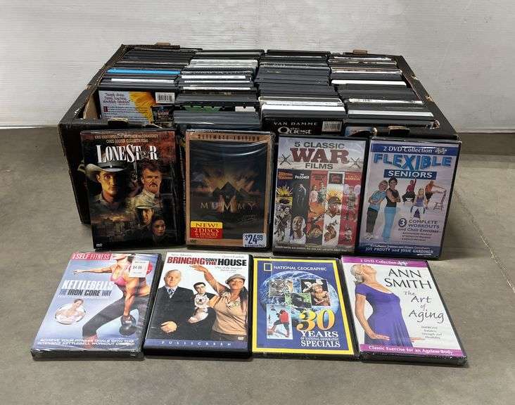 Approx. (90) DVDs - Albrecht Auction Service