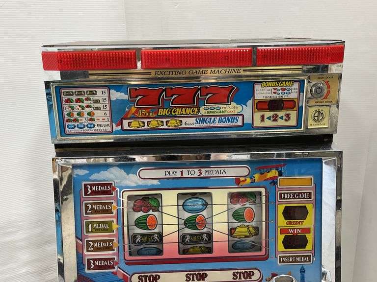 Slot machine, Solex Super Oriental Load Express with operating manual ...