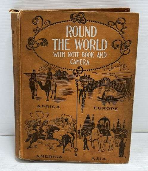 Original antique 1897 "Round the World with Notebook and Camera ...