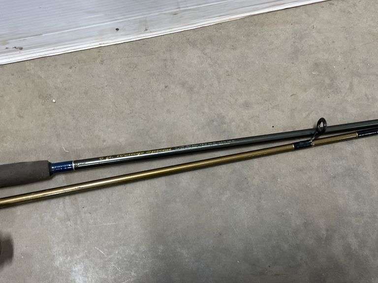 (2) Fishing poles: 1- Infiniti reel with Walleye special rod, 1 ...