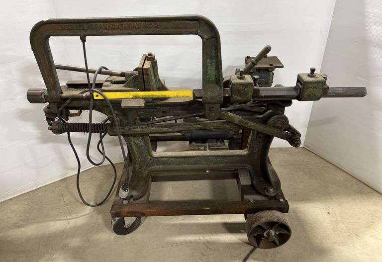 Marvel draw saw, needs to be cleaned and lubed, has been in storage, 27 ...
