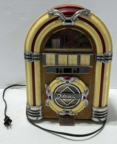 Classic collector's edition jukebox, 15"H, works, modern made ...