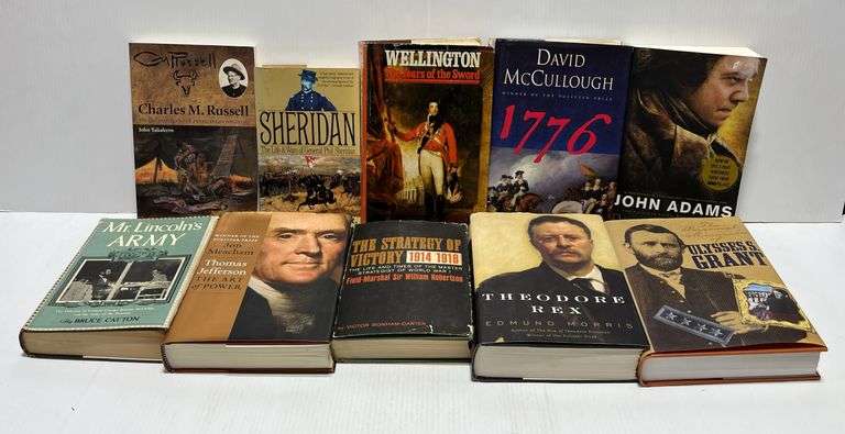 (10) Assorted biographies, American History - Albrecht Auction Service