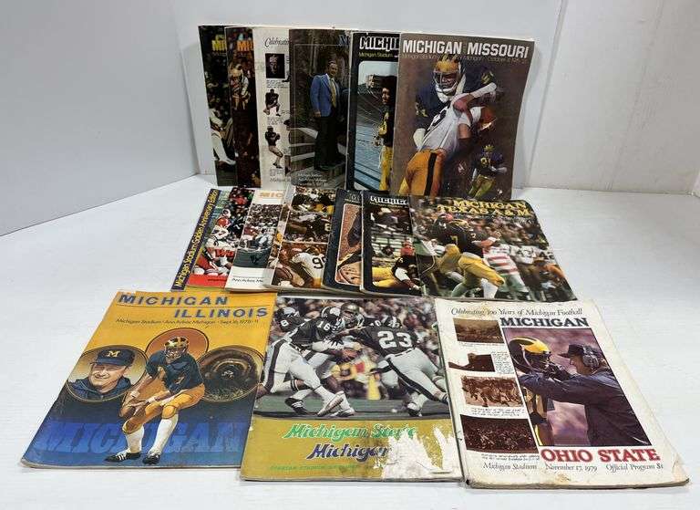 (16) University of Michigan programs, all from the 1970s with Bo Scheme ...