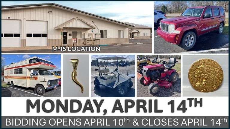 April 14 (Monday) M-15 Online Consignment - Albrecht Auction Service