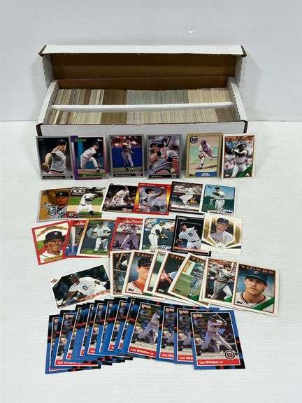Approx, (1,600) Detroit Tigers collector cards, various years and ...