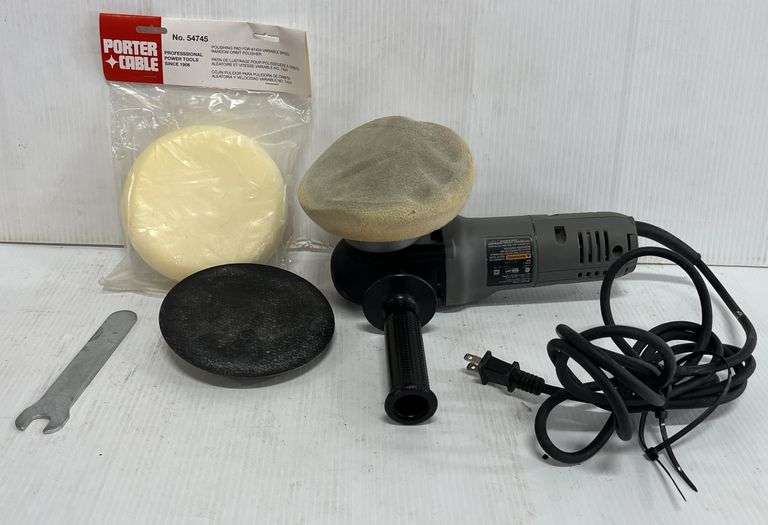Porter-Cable orbital grinder/buffer sander, 6", multi-speeds, comes ...