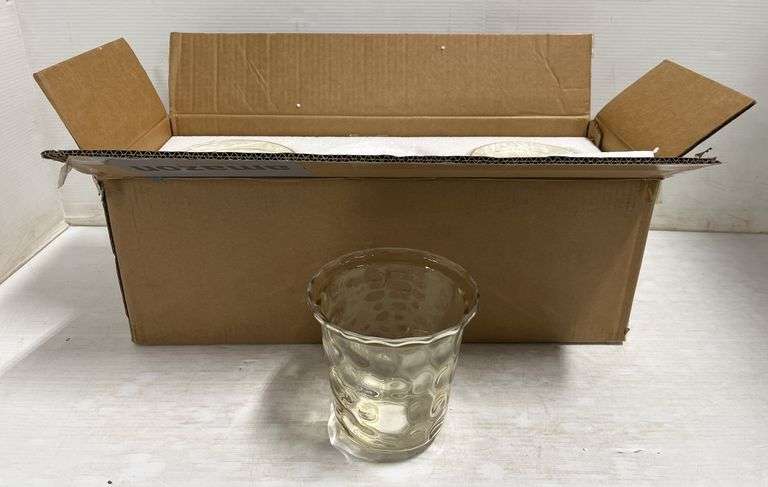 (3) Light fixture replacement globes, very light amber color, 6"D, new ...