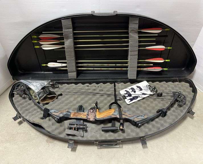 Cougar Martin Speed Flite-M42 compound bow with case, 29"L draw, has ...