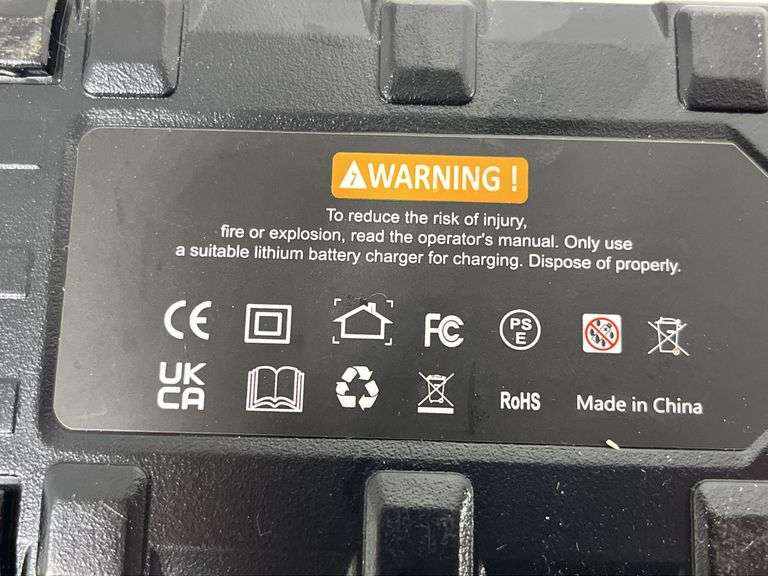 18V Lithium-Ion 8 Amp battery, compatible with Ridgid tools (not a ...