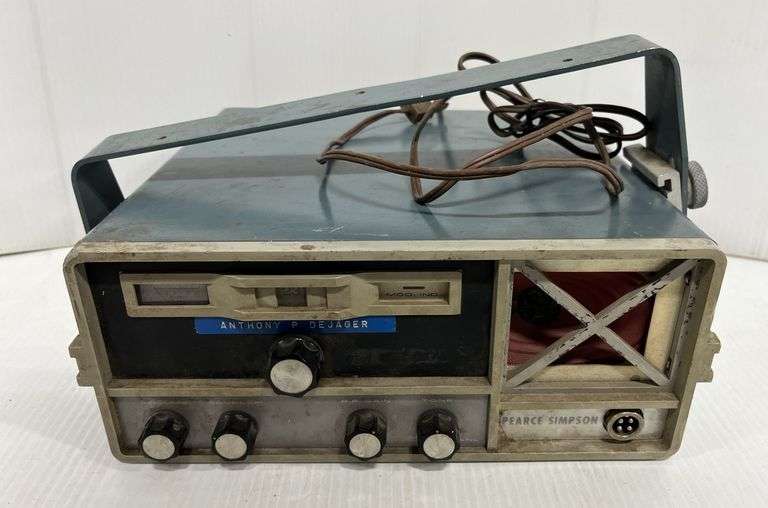 Pearce Simpson Guardian 23 transceiver, 11"W, powers on - Albrecht ...