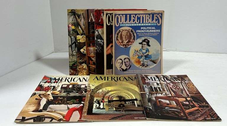 Collection of older magazines, includes: (20) Americana from 1973 to ...