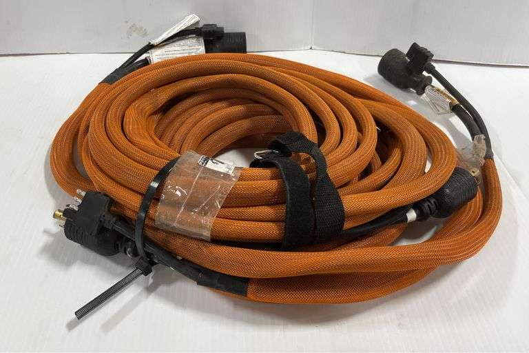 (2) Ridgid generator cords, 25', for use with Rigid removable control ...