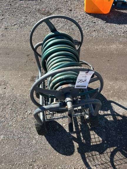 Hose carrier, has wear - Albrecht Auction Service