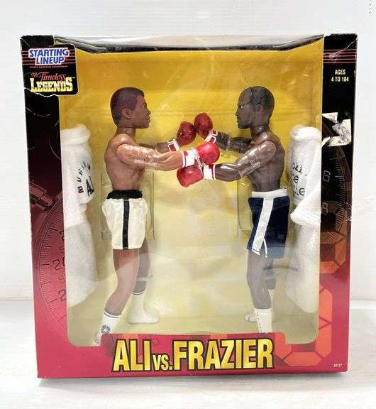 Starting Lineup M. Ali and Frazier set, NIB - Albrecht Auction Service