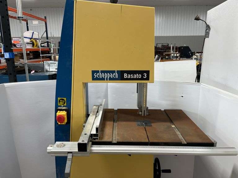 Scheppach Basato III commercial bandsaw, 220/230V, 50 AMP breaker ...