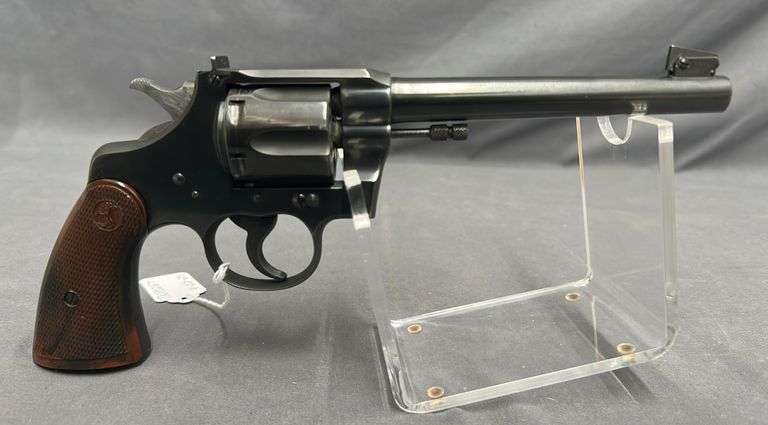 Colt Officers Model Target, .22 LR, with Original Colt Grips - Albrecht ...