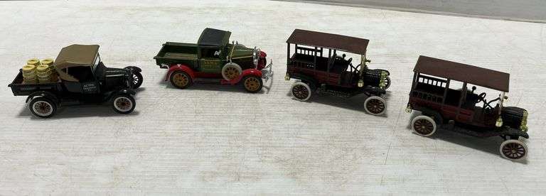 Ford Motor Co. trademark die-cast models, include: 1912 Ford Model T ...