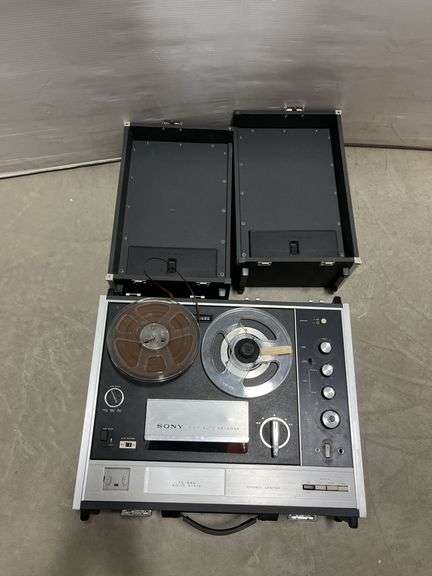 Sony TC-560 tapecorder, reel-to-reel player recorder, clean inside ...