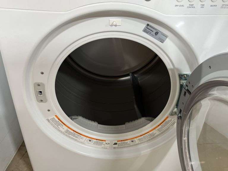 LG Dryer, Model No. DLE2101W, electric, 27"W x 28"D x 37"H, used, good ...