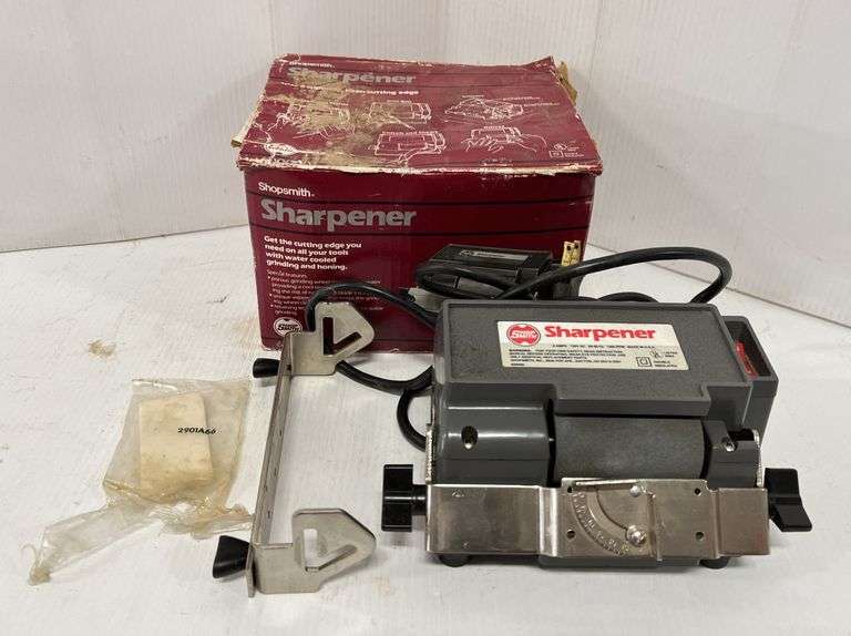 Shopsmith sharpener, box- 9"W - Albrecht Auction Service
