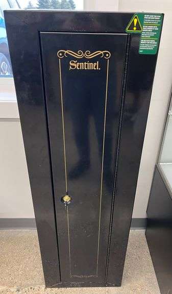 Sentinel Gun Cabinet With Key - Albrecht Auction Service