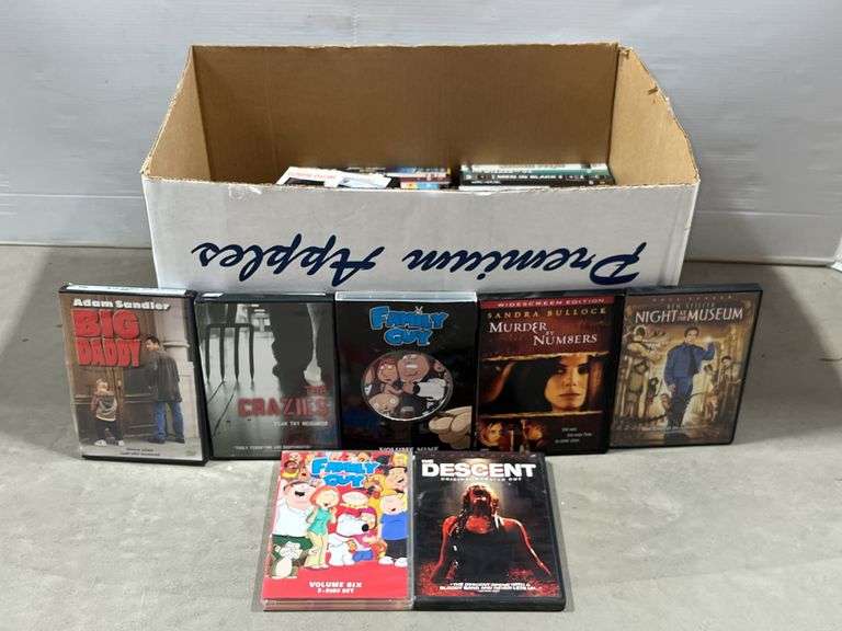 (50) DVD Movies, includes: Lord of the Rings, Wizard of Oz, Liar Liar ...