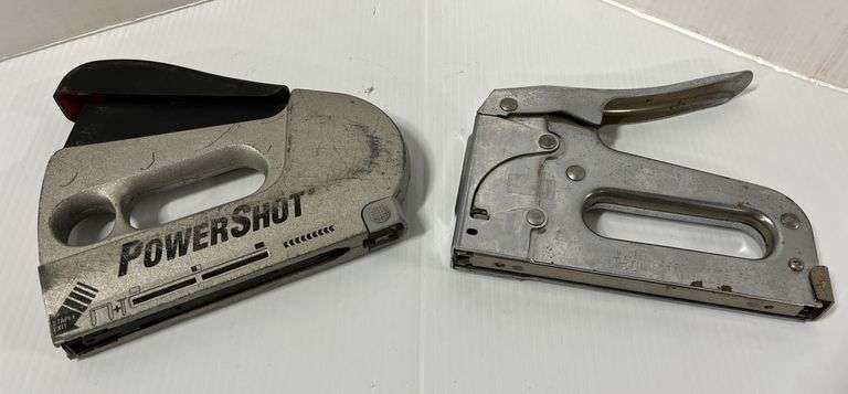 (2) Staple guns - Albrecht Auction Service