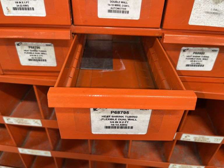 Kent automotive nut and bolt assortment bin, and 9-drawer organizer, up ...