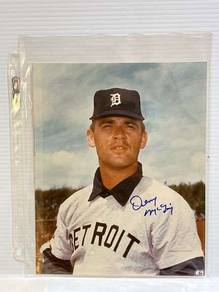 (4) Autographed photos of Detroit Tigers Legends, George Kell Hall of ...