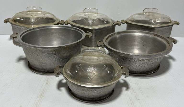 10-Piece set Guardian service cookware, older, up to 9"Dia - Albrecht ...
