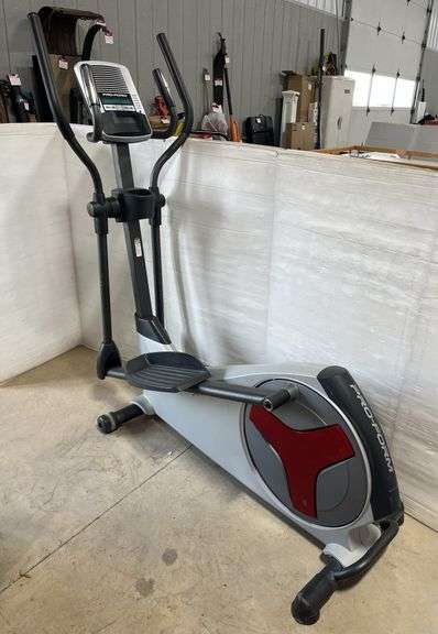 Proform elliptical, new batteries for screen and fan, workouts and ...