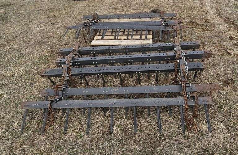 McFarlane 5-Bar Spike Tooth Harrow, (2)-6' Sections, and (2)-3 ...
