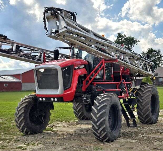 2020 Apache AS1240XP Self-Propelled Sprayer, 120' Aluminum Booms, 1200 ...