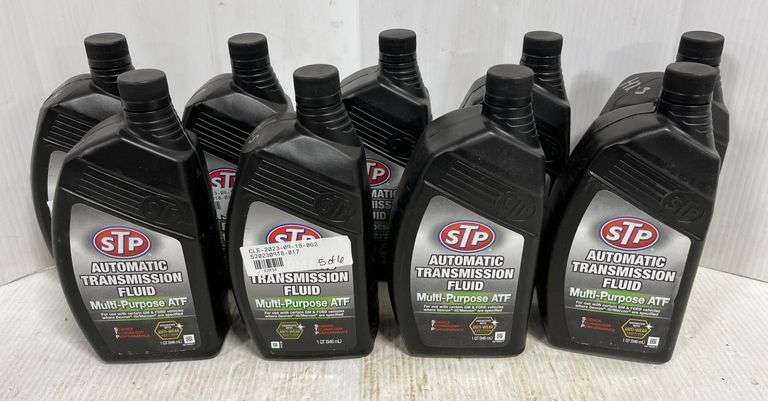(9) Quarts of STP Automatic Transmission fluid multi-purpose ATF, new ...