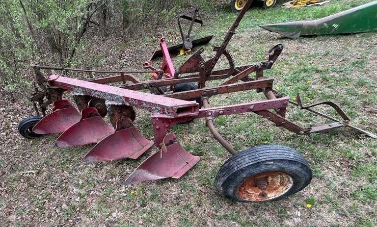 This item Selling ABSOLUTE! ~~~ 4-Bottom Trailer Plow, Decent Shape ...