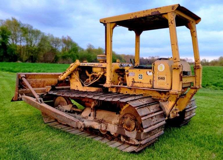 Caterpillar D4D Wide Track Bulldozer, (2245 Hours), Freshly Rebuilt ...