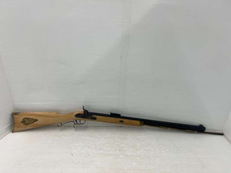 CVA Black Powder .50 Cal. Muzzleloader, Made in Spain, Unfinished Wood ...