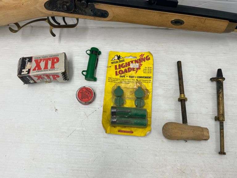 CVA Black Powder .50 Cal. Muzzleloader, Made in Spain, Unfinished Wood ...