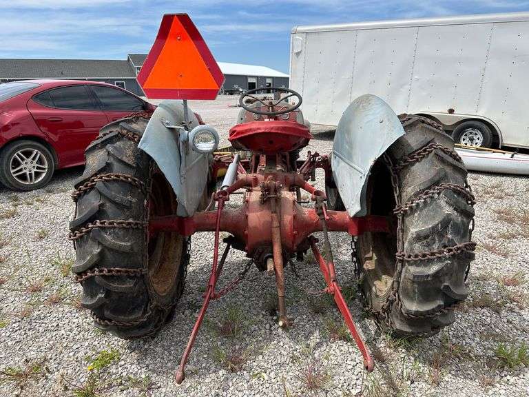 Ford 8N tractor, tires in great condition with tire chains, new exhaust ...