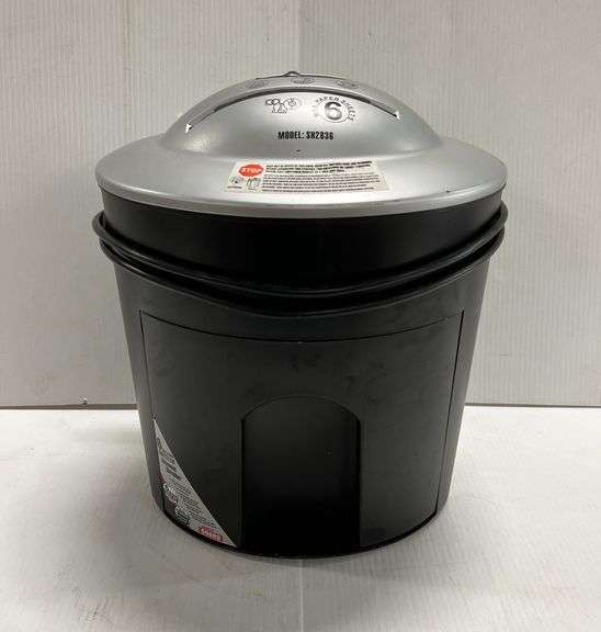Identity Guard paper shredder, 12"H, used, works - Albrecht Auction Service