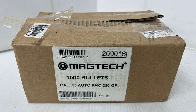 (1,000) .45 Auto Bullets, 230-Grain - Albrecht Auction Service