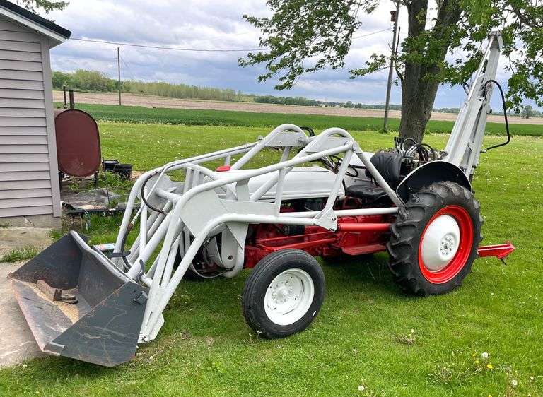 This item Selling ABSOLUTE! ~~~ Ford 8N Tractor with Loader and Backhoe ...