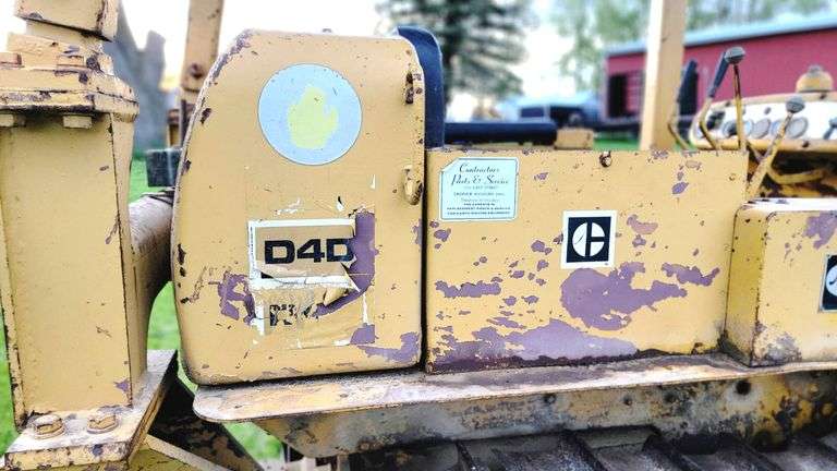 Caterpillar D4D Wide Track Bulldozer, (2245 Hours), Freshly Rebuilt ...