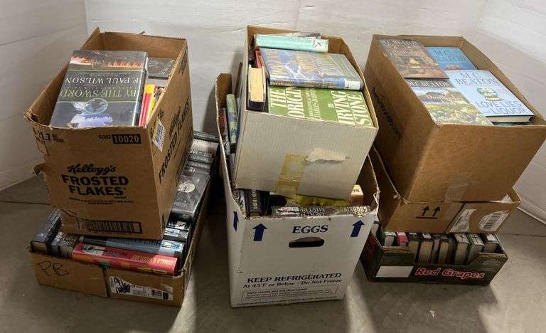 Approx. (150) Hardcover books, used - Albrecht Auction Service