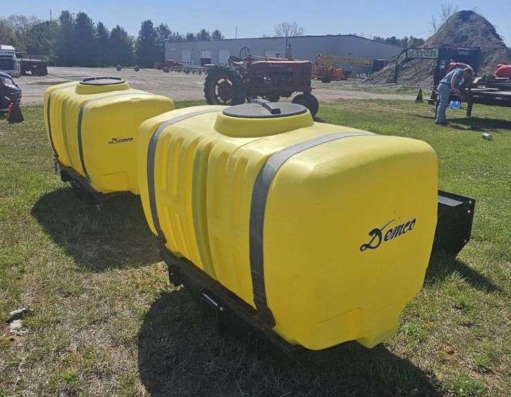 This item Selling ABSOLUTE! ~~~ (2)-Demco 300-Gallon Fertilizer Sprayer ...